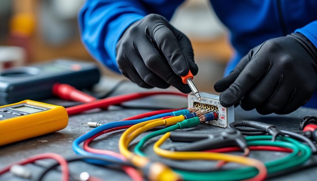 Ancien code couleur des fils électriques : décryptage des significations